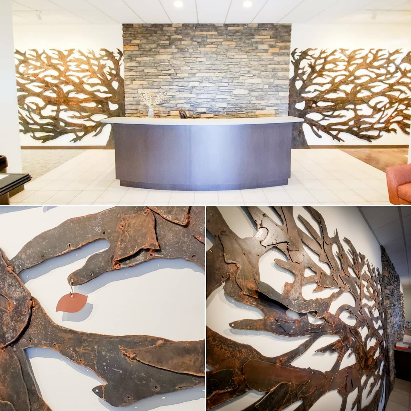 Art Installs for a Uplifted Care Grief Center